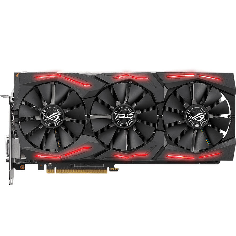 کارت گرافیک ایسوس مدل ROG-STRIX-RX580-O8G-GAMING - نارنجو